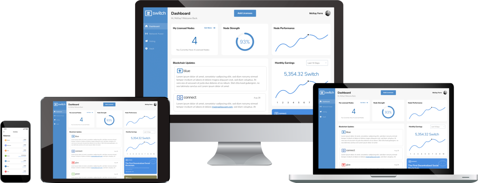 Switch Node Switch Reward Card