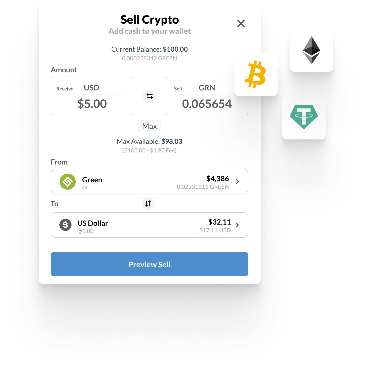 On-Ramp Switch Pay – Switch Reward Card